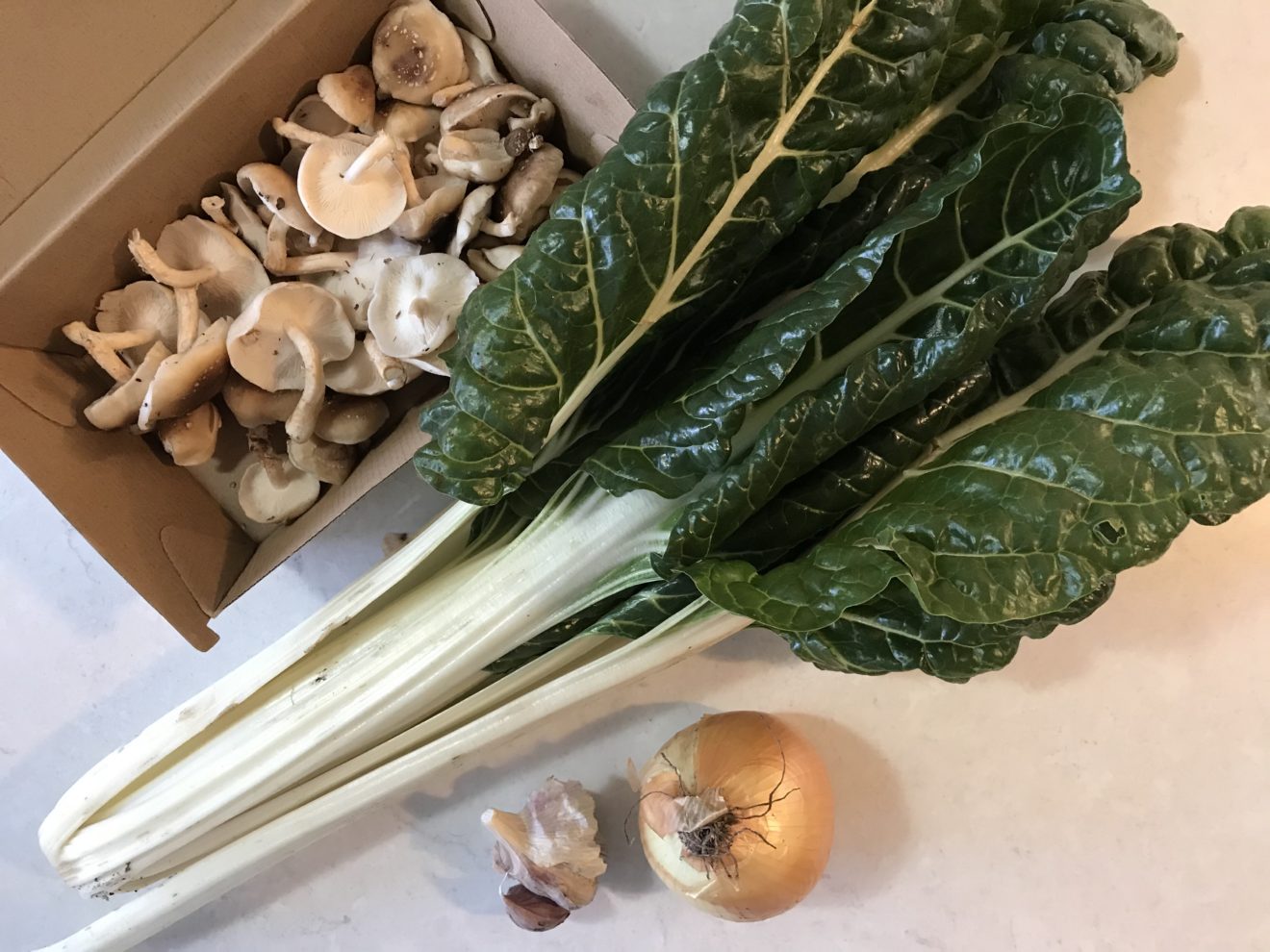 Creamy Silverbeet and Mushroom Pasta Sauce - Heritage Farm
